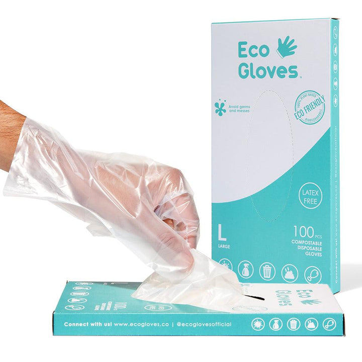 COMPOSTABLE DISPOSABLE GLOVES – Eco Gloves